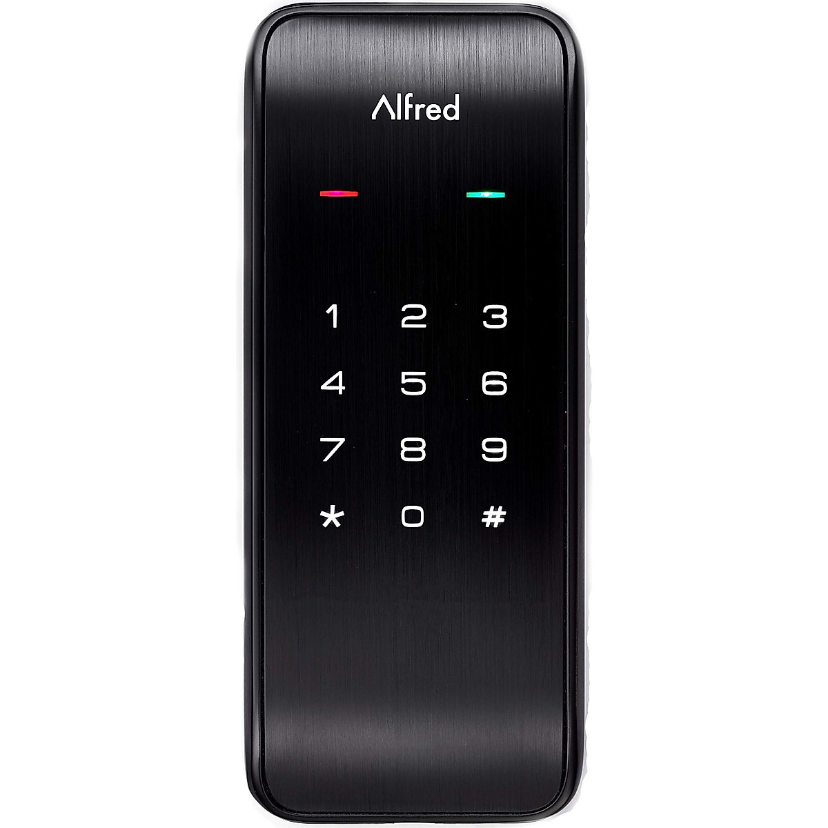 Alfred DB2 Smart Door Lock Deadbolt Touchscreen Keypad, Pin Code + Bluetooth, Up-to 20 Pin Codes (Black)