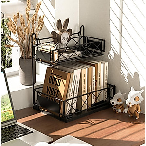 ked&buckle under sink organizers and storage, under kitchen bathroom sink organizer with pull out drawers, 2-tier under cabinet organizer and storage for Kitchen Bathroom and other living spaces.