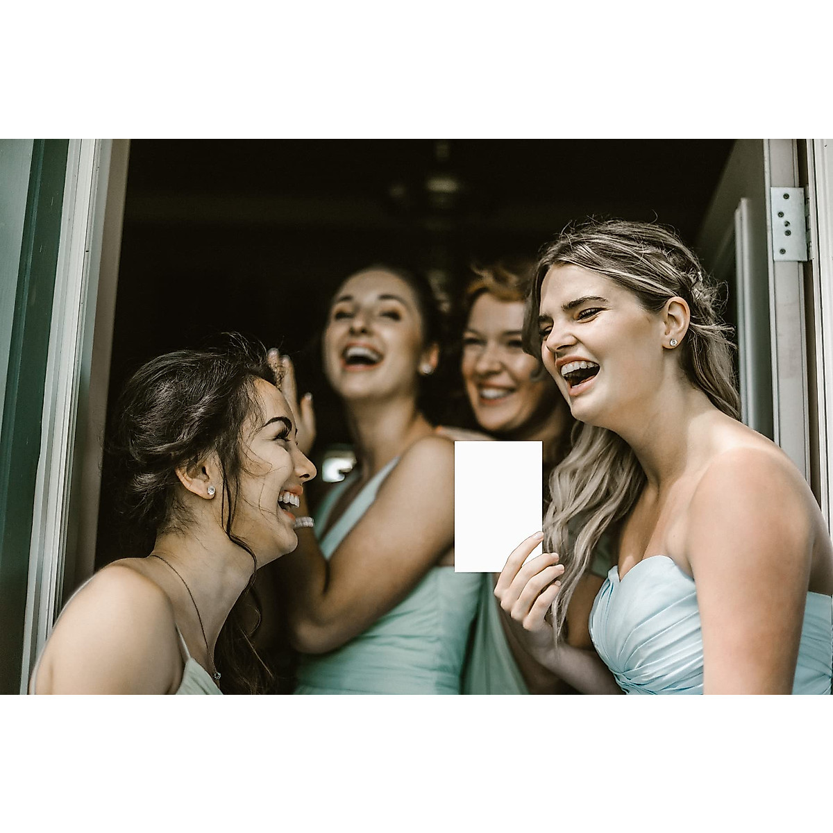 RokAPary Eucalyptus Who Knows The Couple Best, Wedding, Bridal Shower, Bachelorette or Engagement Party Game, Couples Guessing Play Pack of 50 Cards 5”x7” Made in USA