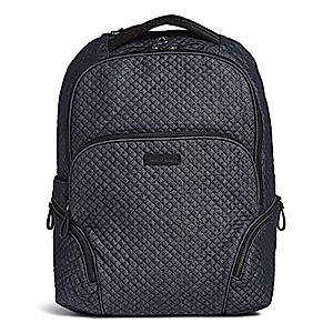 Vera Bradley Women's Denim Backpack, Denim Navy, One Size