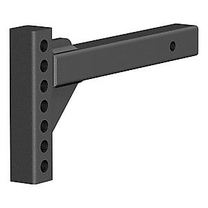 CURT 17103 Replacement Weight Distribution Hitch Shank, 2-Inch Receiver, 2-In Drop, 6-Inch Rise , Black