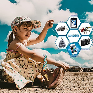 LNKRE JEWELRY Fabric Floral Keychain Wristlet Holder, Short Lanyard for Keys, Wallet and Car Accessories (Pink Fairy Garden)