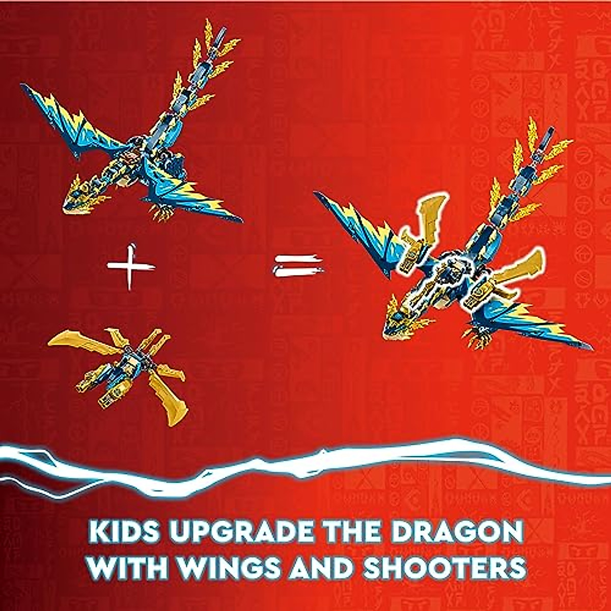 LEGO NINJAGO Elemental Dragon vs. The Empress Mech 71796 Building Toy Set, Features a Dragon, Mech, Ninja Flyer and 6 Minifigures, Gift for Boys and Girls Ages 9+ Who Love Ninja Warriors