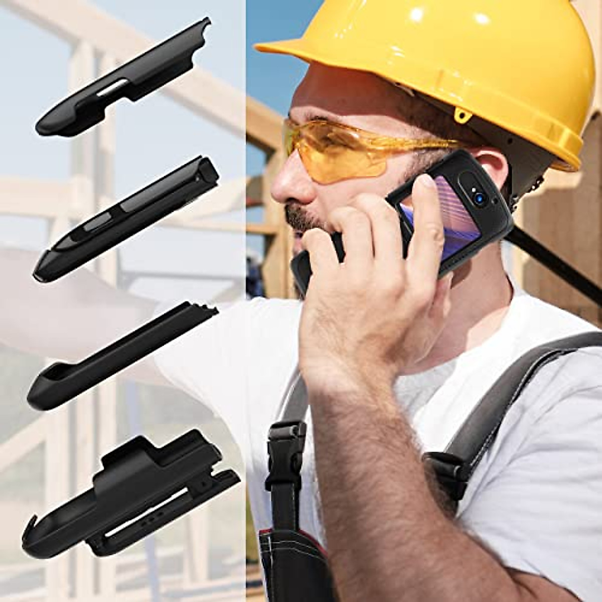 Encased DuraClip Holster for Motorola RAZR 5G Belt Clip Case (Ultra Slim, Flip Design)