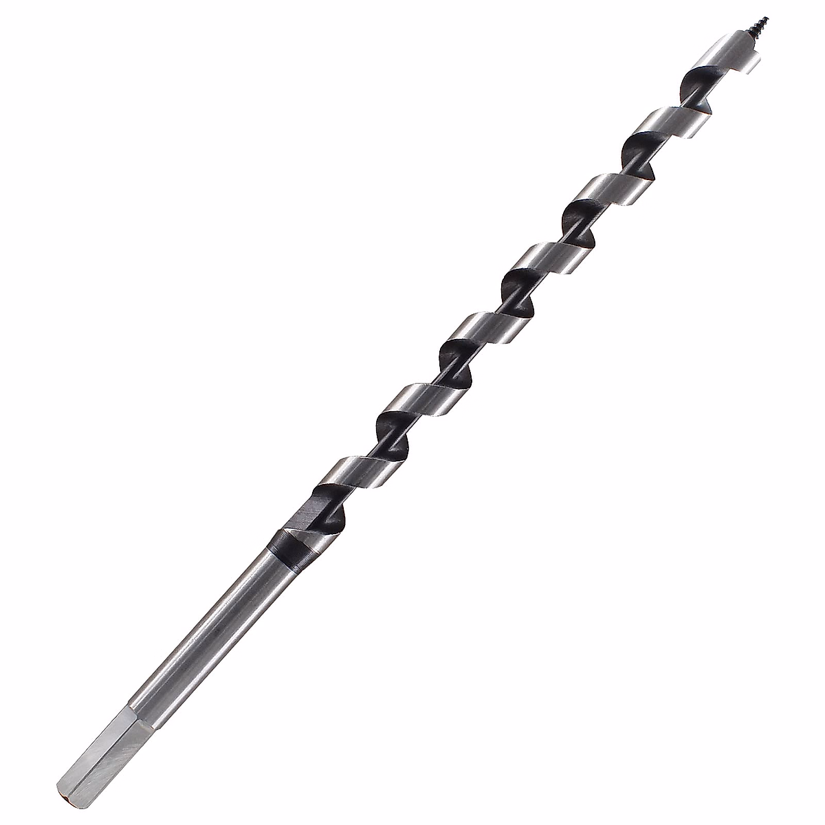 Muretnze 9/16 Inch x 12 Inch Long Auger Drill Bit for Wood, Hex Shank 3/8 Inch for Wood, Extra Long Drill Bits Brad Point Augers Drill Bits for Soft and Hard Wood, Plastic and Drywall.