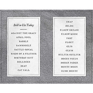 A Pocket Dictionary of the Vulgar Tongue: (Funny Book of Vintage British Swear Words, 18th Century English Curse Words and Slang)