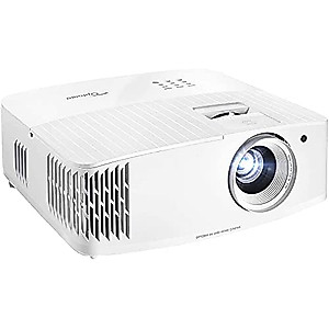 Optoma UHD35 4K UHD Gaming and Home Entertainment Projector Bundle with 1 YR CPS Enhanced Protection Pack