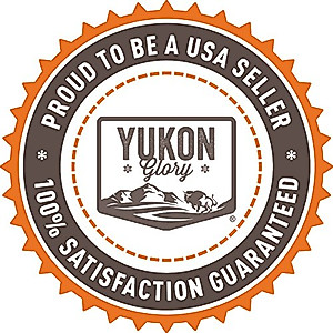 Yukon Glory BBQ Skewer Rack for Grilling Shish Kebob and skewers, Durable Foldable Stainless Steel with 6 Skewers