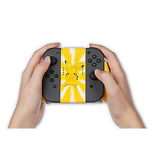 PowerA Pokemon Joy-Con Comfort Grip for Nintendo Switch - Pikachu, Works with Nintendo Switch Lite - Nintendo Switch