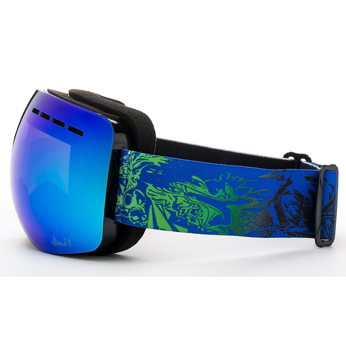 Cloud 9 - Women Ski Snow Goggles Nuclear Adult Anti-Fog Wide Angle Frameless UV400 Snowboarding Skiing Crystal Clear Flash Lens Coating Women Ski Goggle New Model (1 Pair Only, Choose Your Color)