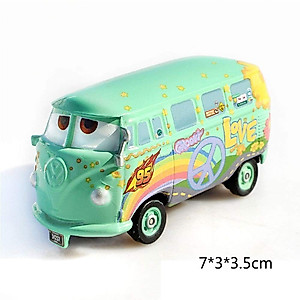 Hannaier Car Story Toy car, Lightning McQueen die-Casting Memorable Moments Series Toy car (Sally), Small