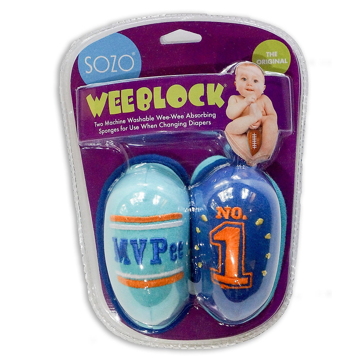 Sozo Weeblock Copack Changing Pad, MVPee and No. 1