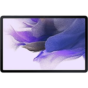 SAMSUNG Galaxy Tab S7 FE 128GB 12.4” Screen WiFi Android Tablet - Mystic Silver (Renewed)