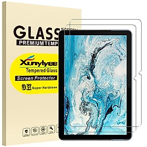 XunyLyee [2-Pack Screen Protector Compatible with Lenovo Chromebook Duet (10.1 Inch), Tempered Glass Film for Lenovo IdeaPad Duet Chromebook CT-X636