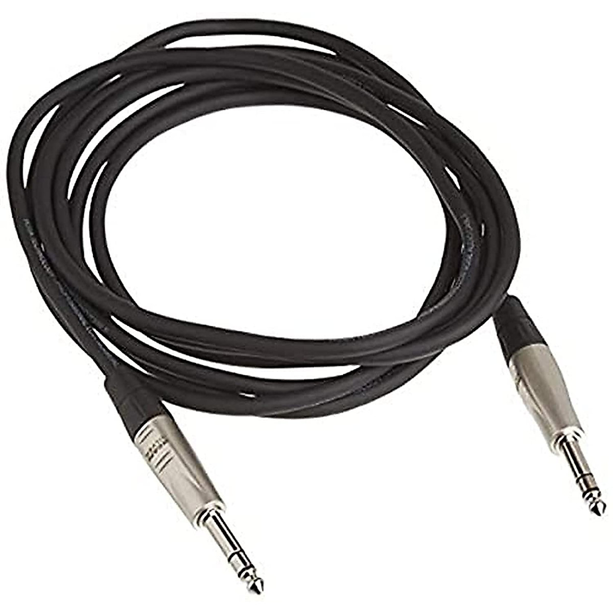 Hosa HSS-010 REAN 1/4" TRS to REAN 1/4" TRS Pro Balanced Interconnect, 10 Feet, Speaker