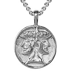 MADE IN USA - Reproduction of the Historic JANUS Double-headed Pendant, From ilanet Museum Collection