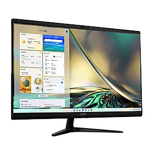 Acer Aspire C27-1700-UR11 AIO Desktop | 27" Full HD IPS Display | 12th Gen Intel Core i5-1235U | Intel Iris Xe Graphics | 8GB DDR4 | 512GB NVMe M.2 SSD | Intel Wireless Wi-Fi 6 | Windows 11 Home