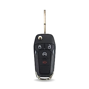 Tom's Key Car Key and Programmer Bundle with with 4 Button Flip Key, Designed for Select Ford Vehicles (Program Key Yourself/Do It Yourself)