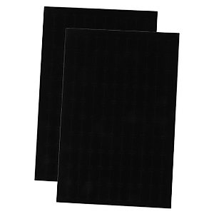 ABOOFAN 2pcs Box Jewelry Sponge Pad black stand black necklaces foam inserts jewelry insert sponge earring tray inserts sponge earring tray Ear Stud Sponge Insert jewelry supplies earrings
