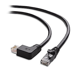Cable Matters 10Gbps Combo-Pack 90 Degree Cat 6, Cat6 Right Angle Ethernet Cable 5 ft (90 Degree + 270 Degree Right Angle Cat6 Cable)