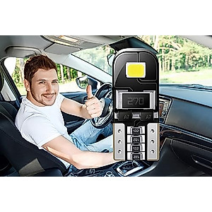 Pinepoem Car Interior Lights, Door Courtesy License Plate Dome Map Lights, T10 168 194 LED Bulbs-Extremely Bright 3030 Chipset