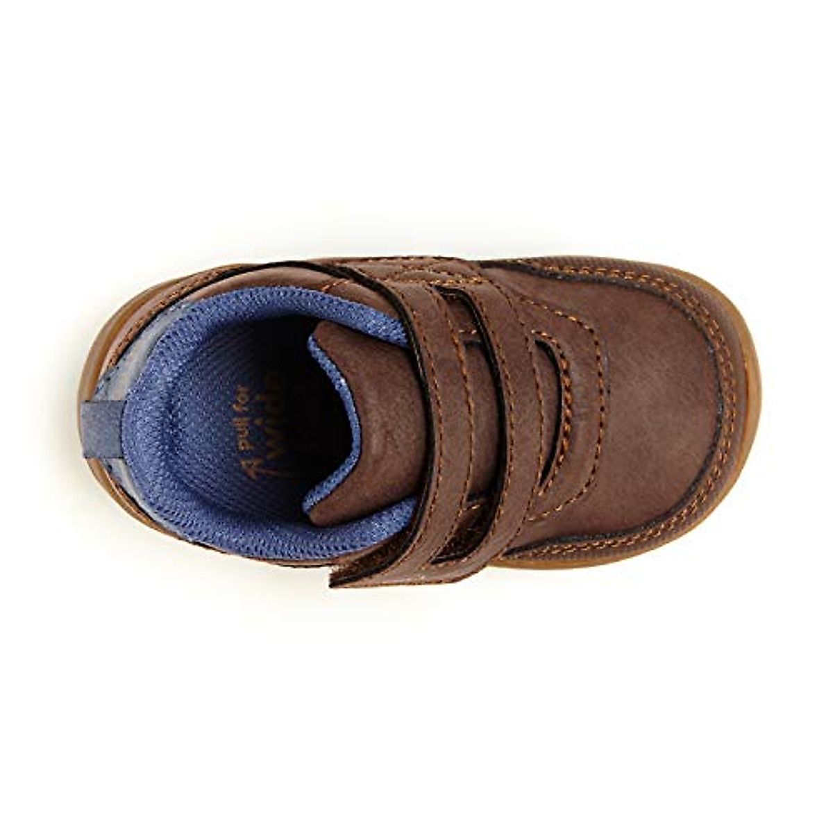 Stride Rite 360 Boy's Keaton Sneaker, Brown, M, 3 Little Kid