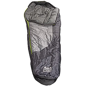 World Famous Sports 15 Degree Mummy Sleeping Bag , Blue
