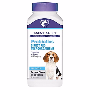 Essential Pet Probiotics with Direct-fed Microorganisms for Digestive Support in Dogs