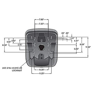 Stens 420-360 High Back Seat, Compatible with/Replacement for Genie: 123137, John Deere: VG12160, Simplicity: 1731999, 1731999SM, Waterproof Vinyl, 18-5/8 x 18-3/4 x 22, Black