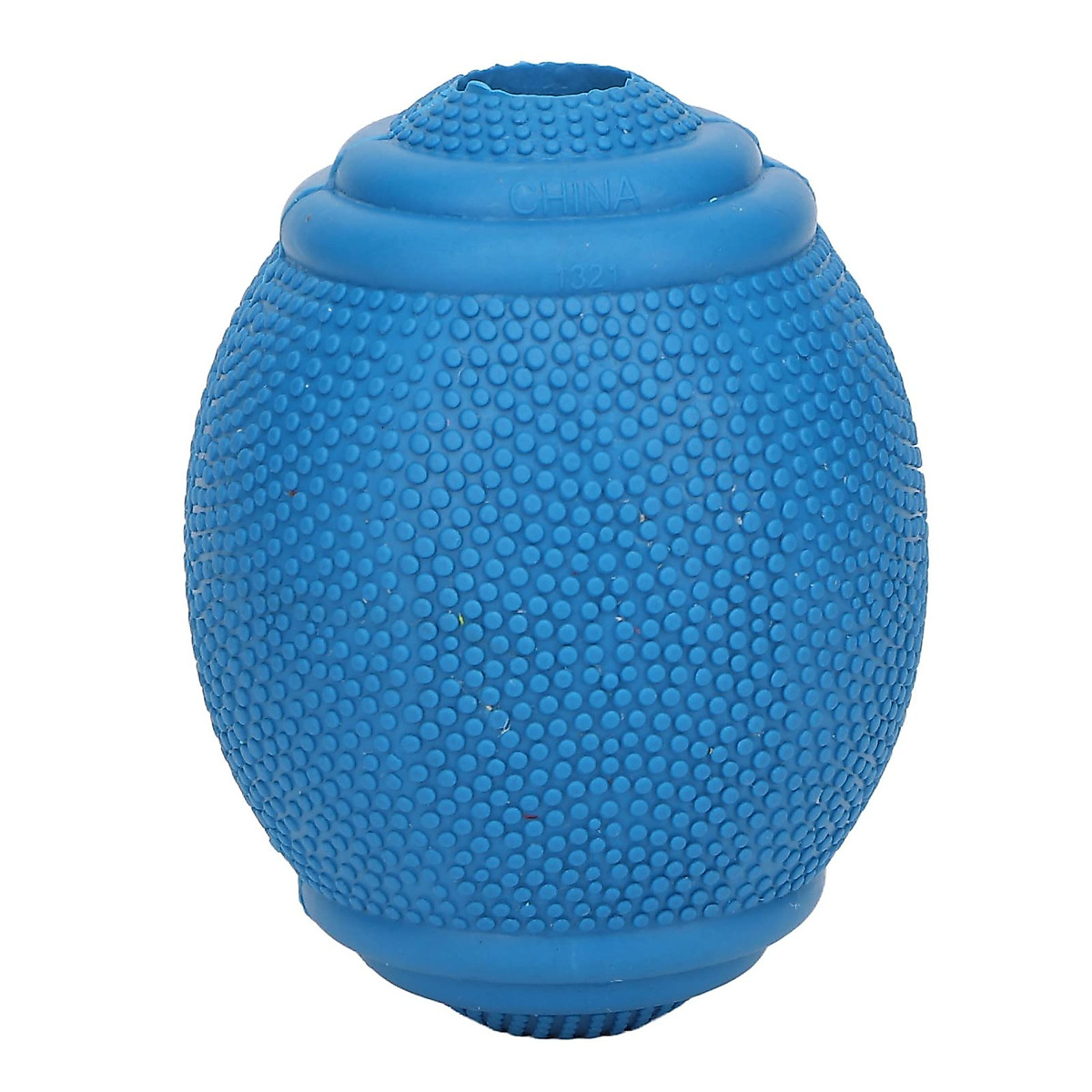 Naroote Pet Chewing Toy Balls Rubber Teeth Grinding Toy for Dogs Outdoor Rubber Rugby Toy