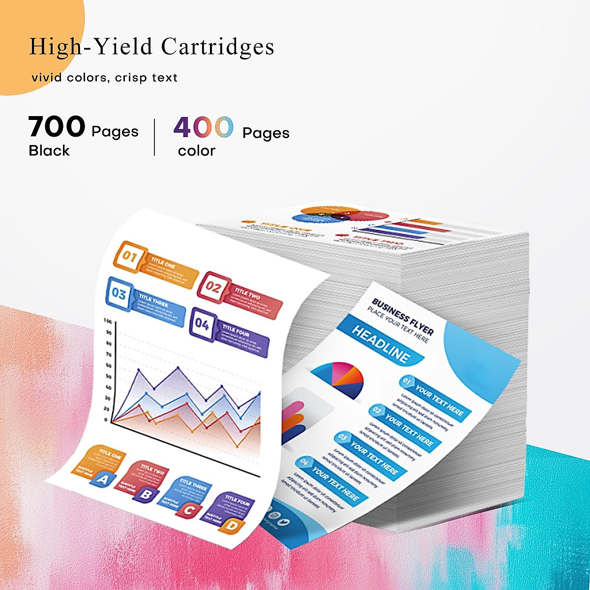 Inktopia Remanufactured Ink Cartridges Replacement for HP 61XL 61 XL High Yield for HP Envy 4500 5530 5534 5535 Deskjet 2540 1000 1010 1512 1510 3050 Officejet 4630 2620 4635 Printer (1 Black)