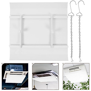 1pc Air Conditioner Windshield Anti Blowing Board Air Deflector Air-conditioner Air Cover Indoor Air Conditioner Deflector Air Conditioner Accessory Air-conditioner Windshield