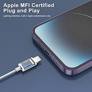 Apple Earbuds, iPhone Wired with Lightning Connector [Apple MFi Certified] Wired Earphones with Microphone Volume Control Music and Calling Headphones for iPhone 14/13/12/11/SE/X/XR/XS/8/7-2 Pack