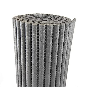 Professional Grade Heavy Duty Anti-Slip Mat Non Skid - Shelf and Drawer Liner 18" x 78.75" - Trim to Fit Black