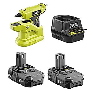 18-Volt Cordless Compact P306 Glue Gun Combo Kit with 2 Batteries and Charger (NO Retail Packaging, Comes in Bulk Packaging)