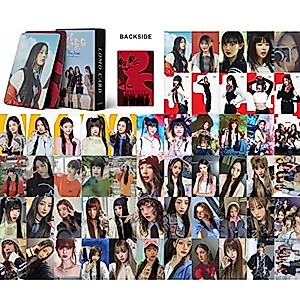 XTOUT@FVJ 4Pack/219Pcs NewJeans Photocards Lomo Cards Kpop Merchandise Album Photo for Fans Party Decorations Collection