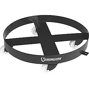 Strongway Heavy-Duty Drum Dolly - 55-Gallon, 900-Lb. Capacity