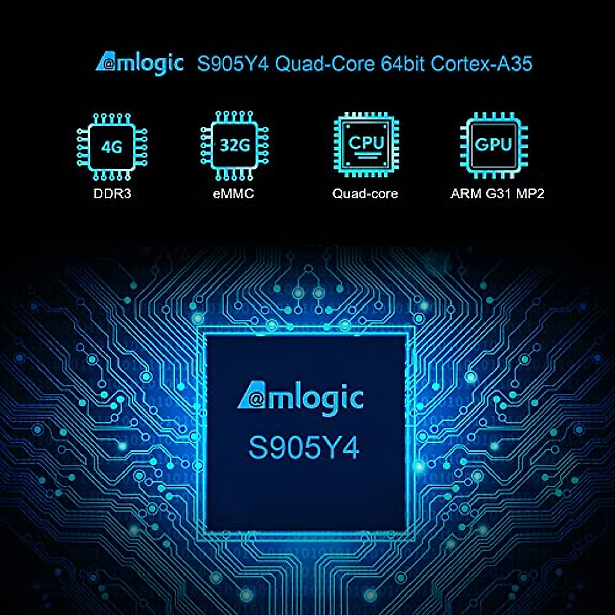 GREVA Android 11 TV Box 4GB RAM 32GB ROM Support Dual Band WiFi 2.4G/5G Voice Remote Control BT 5.0 4K HDR Smart Streaming Media Player