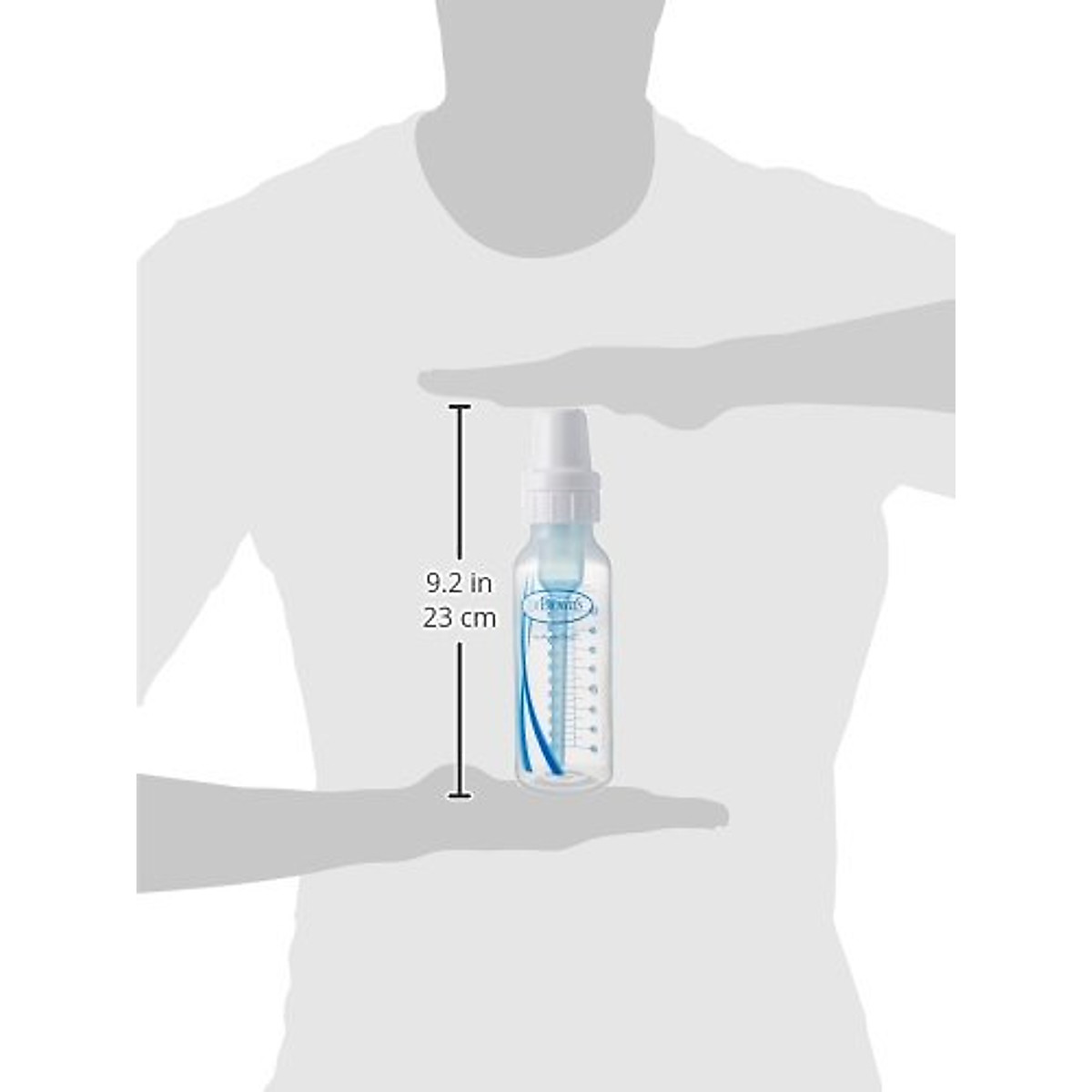 Dr. Brown's Natural Flow Bottles - 8 Oz. 6 Count - 2 packs of 3