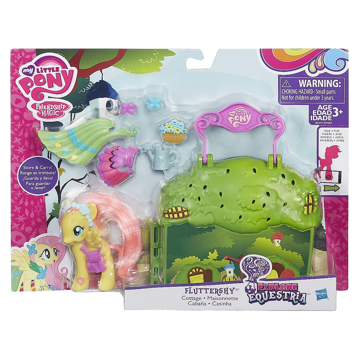 My Little Pony Friendship is Magic Fluttershy Cottage Playset