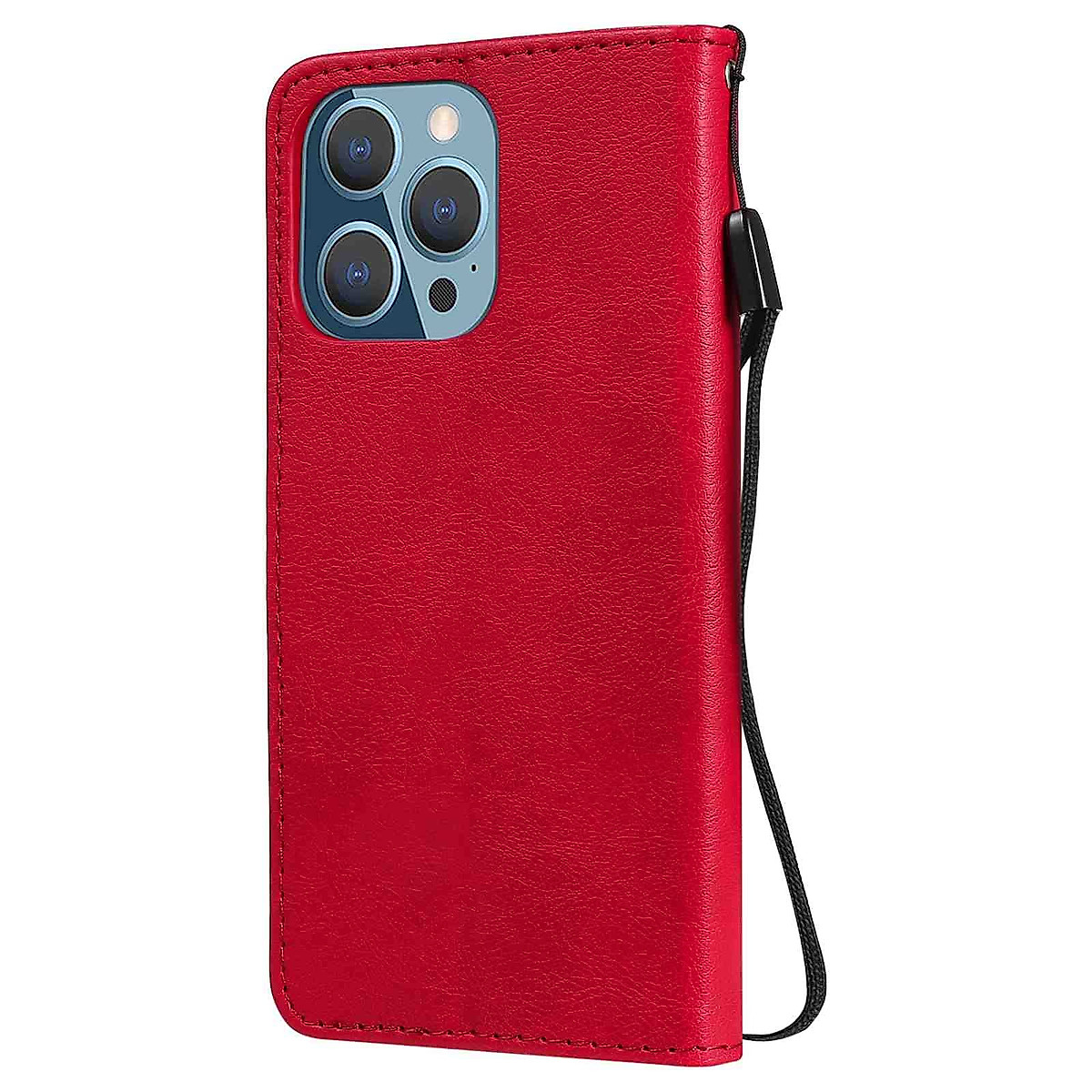 Fansipro Phone Cover Wallet Folio Case for LG V20 Mini, Premium PU Leather Slim Fit Cover for V20 Mini, 2 Card Slots, Super Fitting, Red