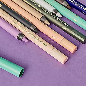 Annabelle Waterline Matte Kohl Eyeliner Pencil, Beige, Intense Colours, Matte Finish, Easy-To-Apply, Long-Lasting 10h, Waterproof, Transferproof, Cruelty-Free, 1.2 g