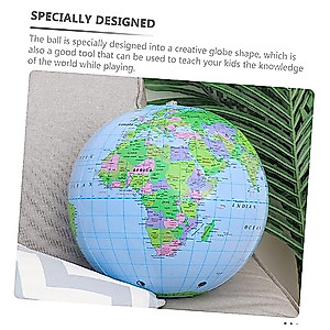 ibasenice Floating Ball Toy Pool Inflatable Beach Ball PVC Beach Toy Ball PVC Beach Ball Toy Inflatable Beach Ball Toy Water Swimming Pool Inflatable Ball Mini Doll Child