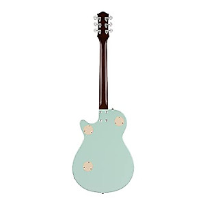 Gretsch G2215-P90 Streamliner Junior Jet Club 6-String Electric Guitar with Laurel Fingerboard and Three-Way Pickup Switching (Right-Handed, Mint Metallic)