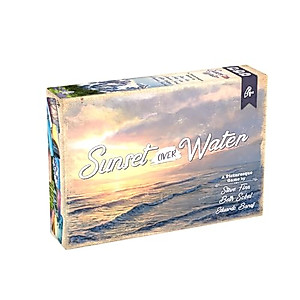 Sunset Over Water Card Game – A Picturesque Game of Painting Landscapes and Exploring Nature by Pencil First Games for 1-4 Players