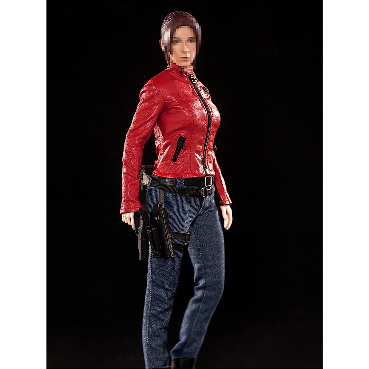 HiPlay 1/6 Scale Female Seamless Action Figure Set- Zombie Killer, Head+Costume+Accessory Full Set - 12 inch Super Flexible Figure Doll Set SET-021