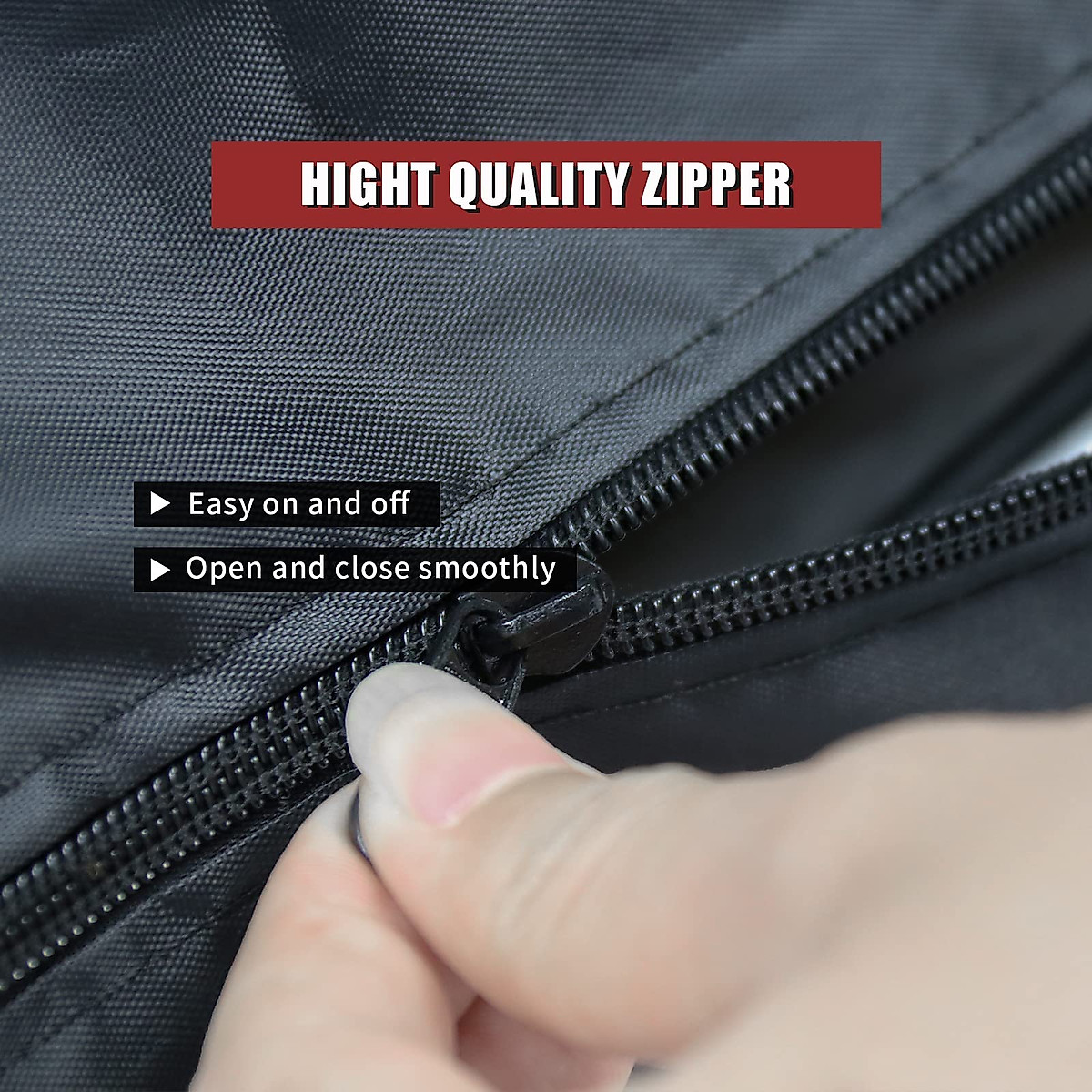 Guisong Folding Mattress Storage Bag, Carry Case for Tri Fold Mattress with Zipper, Foldable Memory Foam Mattress Carrying Case Fits 3-4 inch Full Twin Queen Trifold Mattress