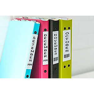 TZ Tape 18mm 0.7 Laminated White Replacement for Brother TZe-241 TZe241 P-Touch Label Tape Work with Brother Label Maker PTD600 PT-D610BT PT-D410 PTD400 PT-1830 PT-2430, 3/4 Inch x 26.2 Feet, 4-Pack