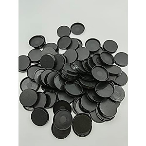 Lot of 100 32mm Round Bases for Warhammer 40k + AoS Games Workshop Wargame Bitz