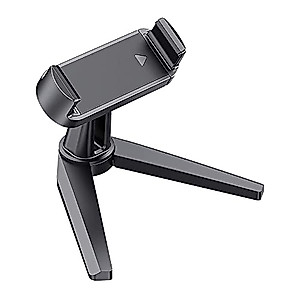 WixGear Phone Holder for Desk, Premium Adjustable Phone Stand for Desk, Home Office Accessories, Desktop Phone Holder Mount for iPhone and All Smartphones